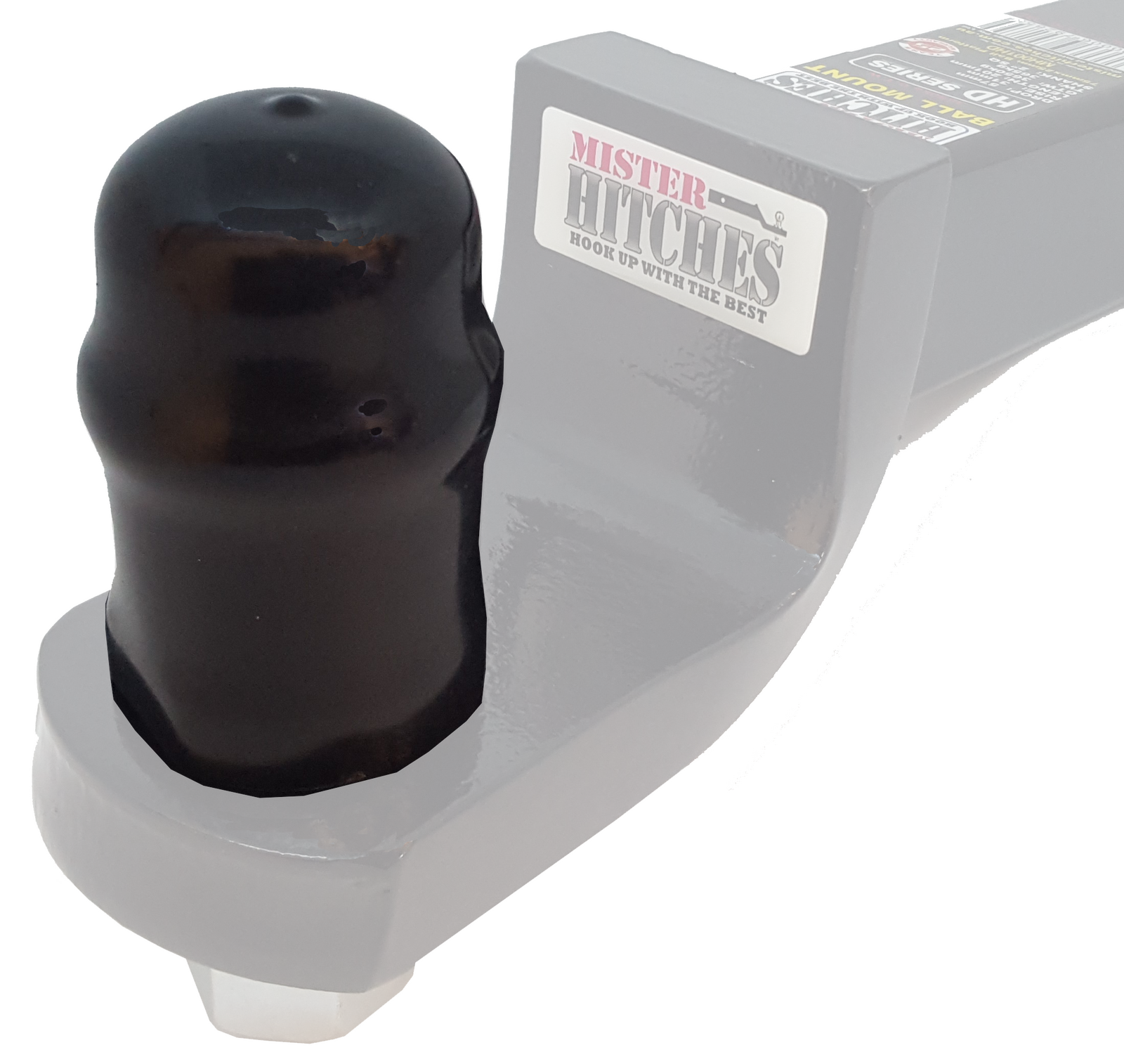 Mister Hitches Tow Ball Pvc Cover To Suit 50Mm Tow Balls - Black - Mr ...